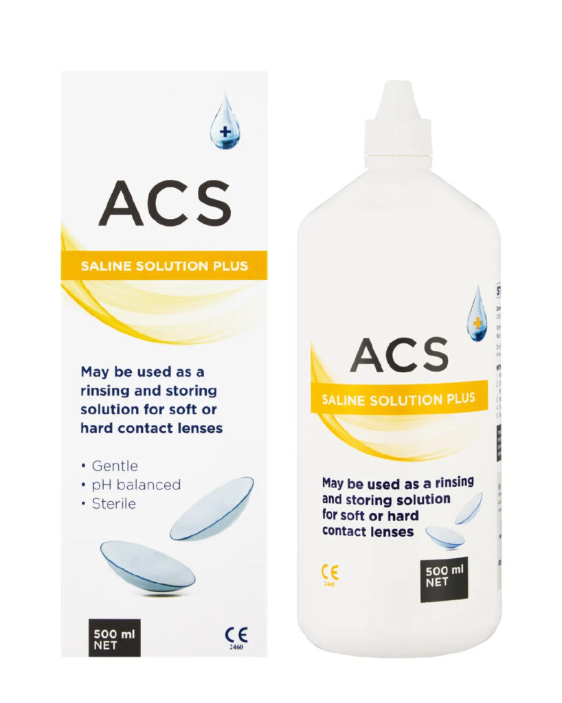ACS Saline Solution Plus 500ml - ACS Pharma